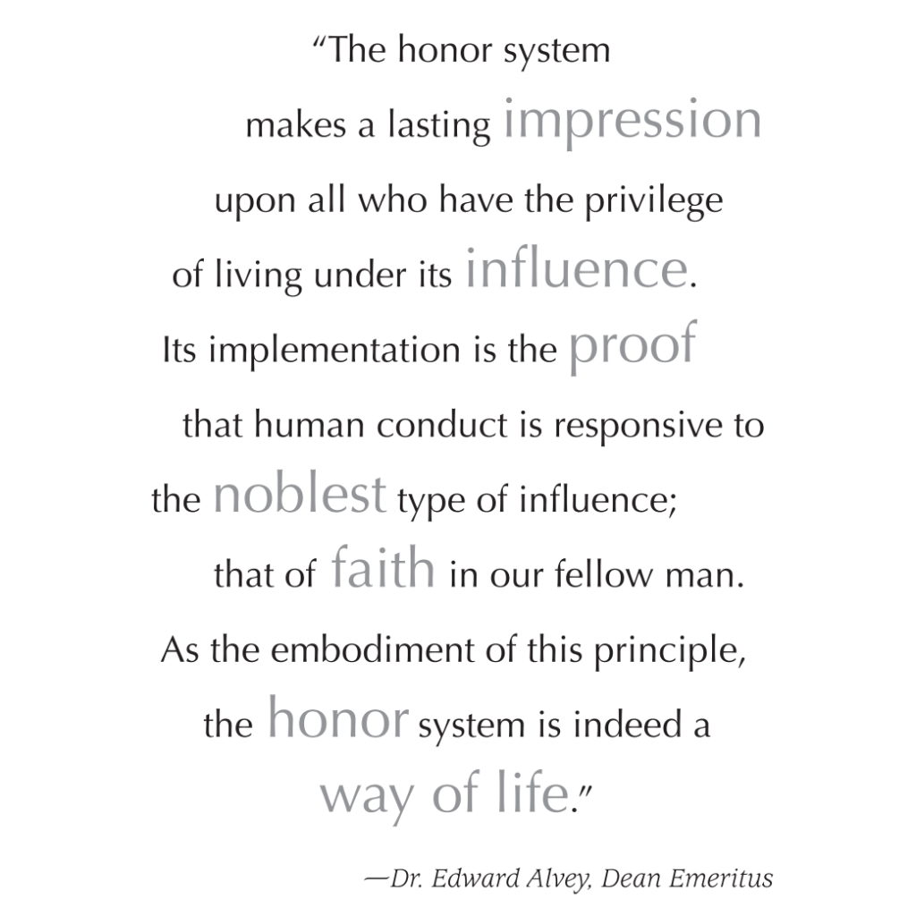 Honor System Guidebook and Constitution - Academic Integrity